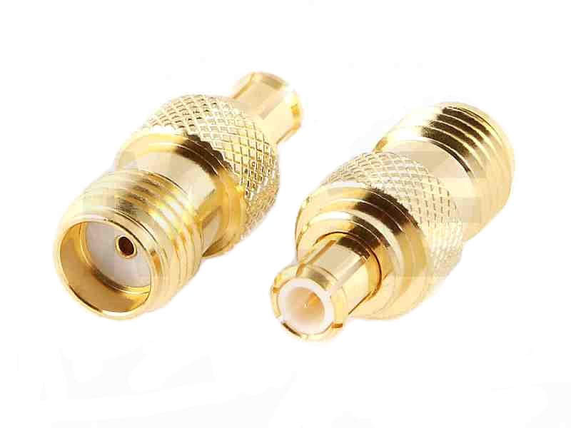 SMA Adapter, MCX Stecker auf SMA Buchse